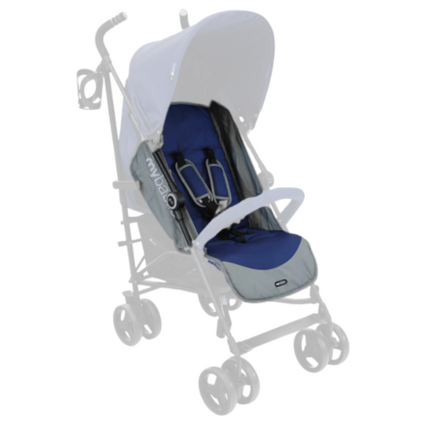 MB02 Seat Unit - Blue & Grey – My Babiie
