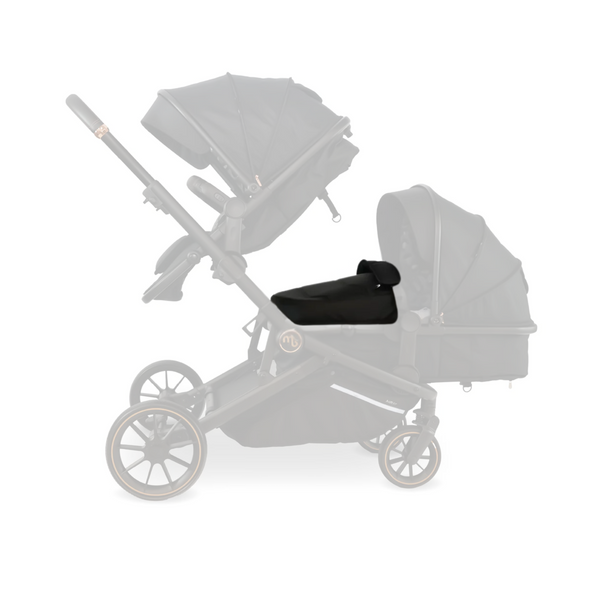 MB33 - Black Leopard Footmuff – My Babiie