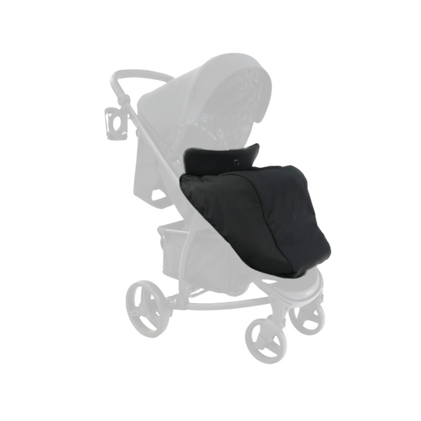 MB200 Pushchair Footmuff - Black – My Babiie