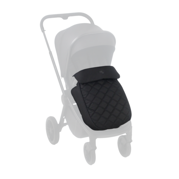 MB450i Pushchair Footmuff - Black – My Babiie